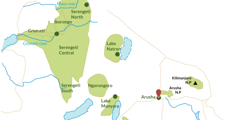 tanzania-locations-map-web-arusha - Hotel Zanzibar | Your place to relax!