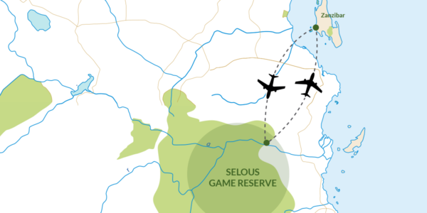 tanzania-locations-map-web-selous - Hotel Zanzibar | Your place to relax!